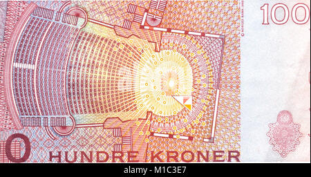 Norway One hundred 00 Kroner Bank note Stock Photo - Alamy