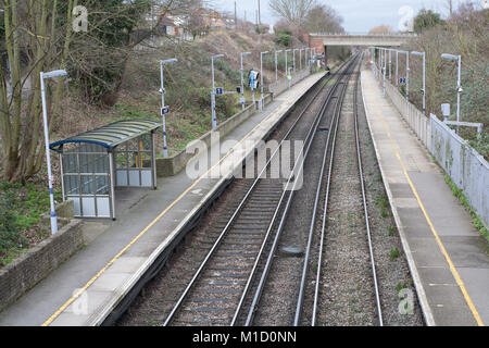 Higham Kent railway statoion Stock Photo - Alamy