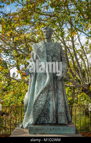 Monument to Emperor Charles I of Austria, Funchal, Madeira, Portugal ...