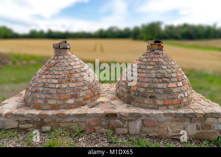 Two Roman oven Stock Photo - Alamy