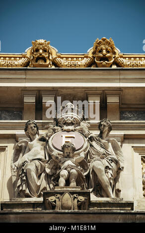 Historical Statue of Paris Opera in France Stock Photo - Alamy