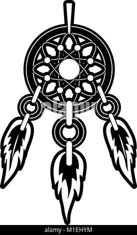 Dream catcher symbol Stock Vector Image & Art - Alamy