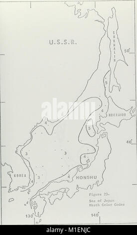 This 1970 atlas provides measurements of Secchi disc transparency and ...