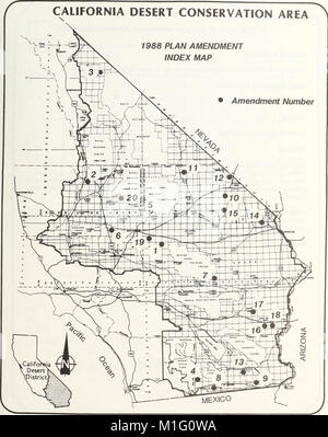 This document details the amendments made to the California Desert ...