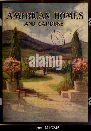 'American Homes and Gardens' (1913) is a periodical offering insights ...