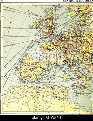 An Atlas of Commercial Geography (1913) maps global trade routes ...
