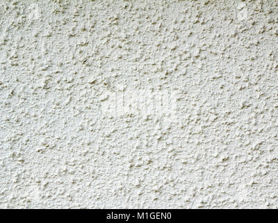 Painted rough cast wall render texture full frame background Stock ...