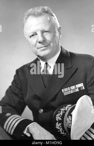 Formal portrait of H. Trendley Dean, D.D.S. wearing a uniform, the ...
