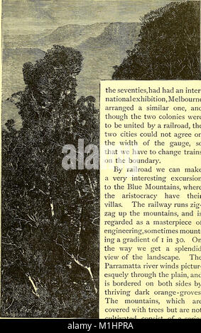 This 1889 account describes four years of travel in Australia ...