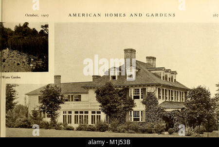'American Homes and Gardens' (1907) showcases interior design trends ...
