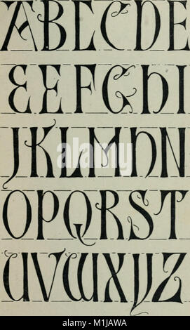 'Alphabets Old and New' (1898) is a guide for craftsmen, featuring ...