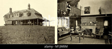 'American Homes and Gardens' (1910) explores architectural designs ...
