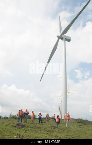 SIDENRENG RAPPANG, INDONESIA. Sidrap Wind Farm, the first utility scale ...