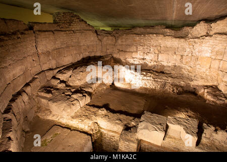 Germany, Cologne, the relics of the Praetorium. The Praetorium was the ...