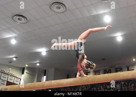 January 28, 2018 - Philadelphia, Pennsylvania, U.S - Temple Owls ...