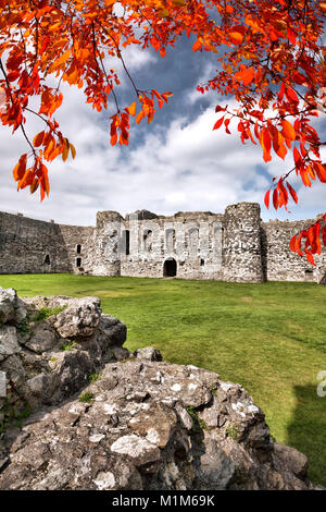 Beaumaris Castle, a famous medieval fortress located on Island of ...