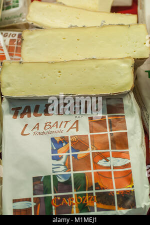 Taleggio DOP cheese, Italy Stock Photo - Alamy
