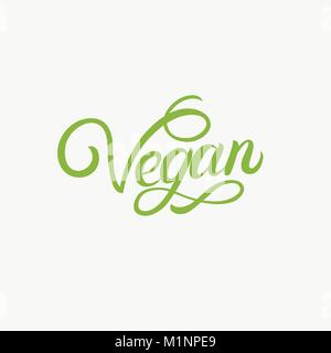 Vegetable lettering. Hand written vector lettering and calligraphy ...
