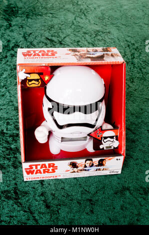Star Wars Novelty Storm Trooper Digital Bedside Alarm Clock Stock Photo ...