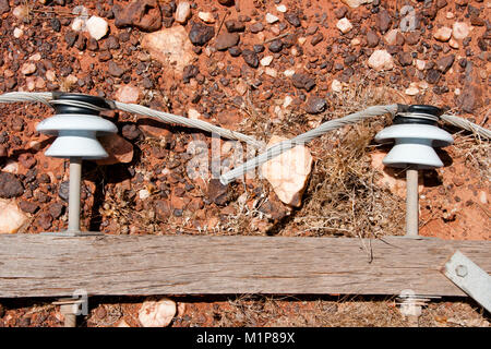 Fallen Electricity Pole Stock Photo - Alamy