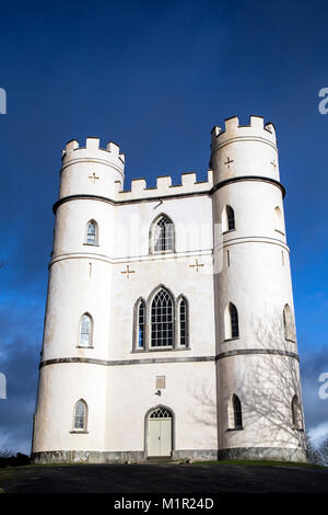 Lawrence Castle Haldon Belvedere folly tower near Exeter Devon UK Stock ...