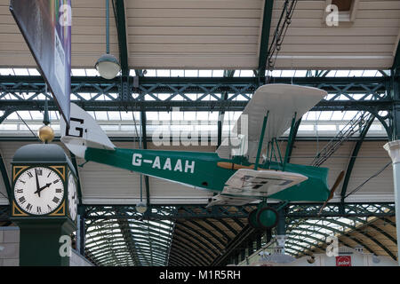 Replica of Amy Johnson aircraft Gypsy Moth made by the prisoners of ...