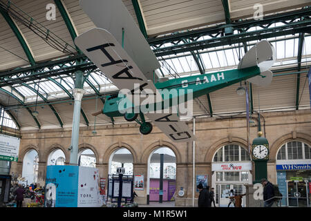 Replica of Amy Johnson aircraft Gypsy Moth made by the prisoners of ...