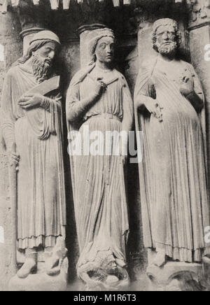 Chartres Cathedral. Henri Le Secq (French, 1818 - 1882 Stock Photo - Alamy