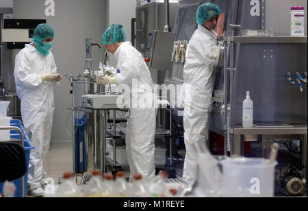 Teterow, Germany. 1st Feb, 2018. 'Prodigy' from company Miltenyi ...