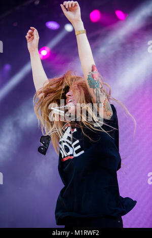 The Norwegian singer, songwriter and musician Gabrielle Susanne Solheim ...