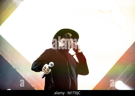 The American singer Parson James performs live with the Norwegian ...