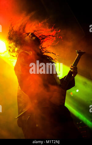 The English doom metal band My Dying Bride performs a live concert at ...