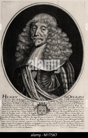 Portrait of Henry I - French engraving 17th century Stock Photo - Alamy