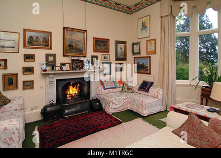 Cwm Hall, Clunton, Shropshire where the writer Bruce Chatwin rented a ...