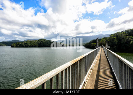 View of Copperlode Dam Lake Morris, Cairns, Far North Queensland, FNQ ...