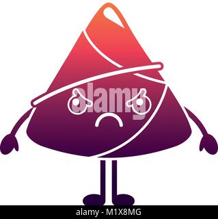 kawaii angry rice dumpling cartoon Stock Vector Image & Art - Alamy