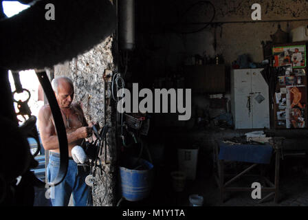 Rome. Italy. Horses stables in Campo Boario Stock Photo - Alamy