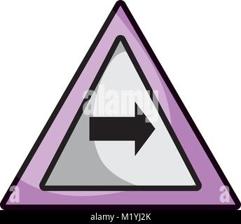 Right Turn arrow Stock Vector Image & Art - Alamy