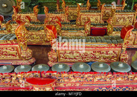 Traditional Indonesian musical instruments Ubud Ubud Bali Indonesia ...