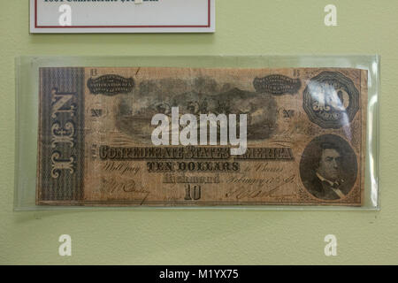 The Confederate States of America ten dollars - $10,000 worth of ...