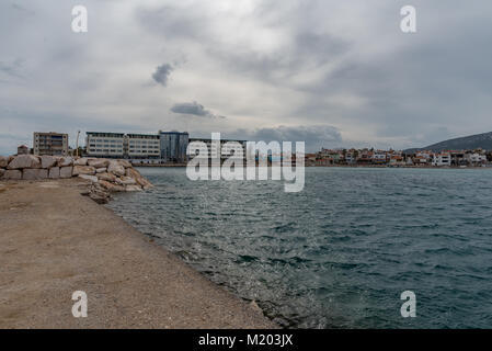 View of the Mordogan Bay, Izmir, Turkey Stock Photo - Alamy