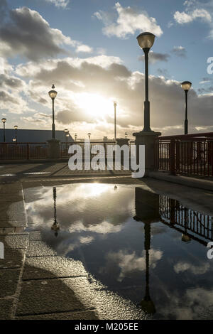 View from Rhyl Events Arena looking west Stock Photo - Alamy