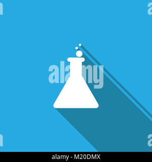 Bottle Science Experiment icon on white background , Vector Stock Photo ...