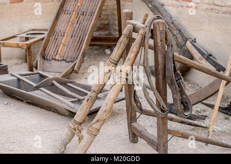 tools and utensils of medieval agriculture, ancient European farming ...