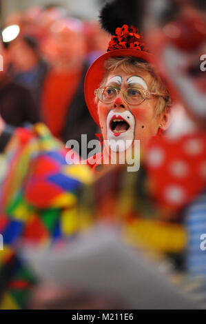 Women singing during sunday service in a catholic church in Rampur ...
