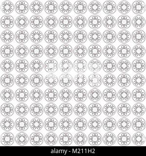 Seamless abstract gray texture fractal patterns on white background ...