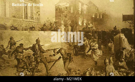 1914 Battle of the Marne World War I French infantry French Army France ...