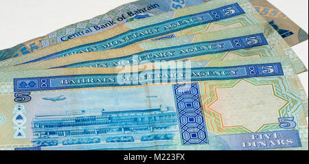 Bahrain Currency Bank Notes Stock Photo - Alamy