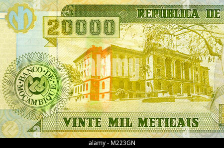 Mozambique 20,000 Twenty Thousand Meticals Banknote Stock Photo - Alamy