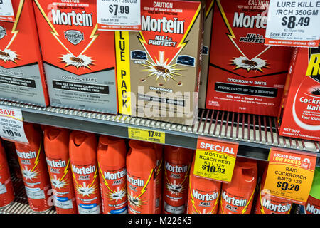 Mortein insect and cockroach spray repellent and bait on sale in an ...